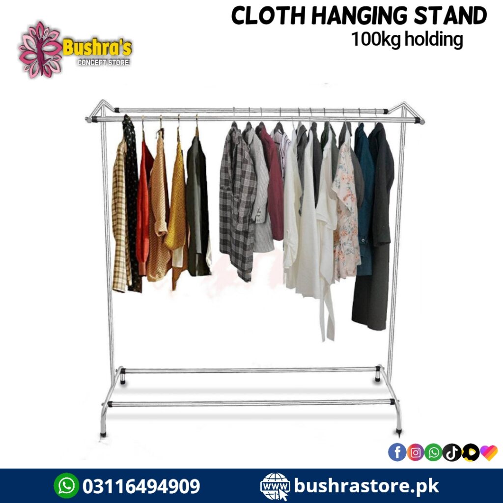 Cloth Hanging Stand 100kg holding – Bushra Zahoor's